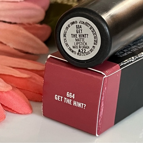 MAC Cosmetics | Makeup | Mac Matte Lipstick Get The Hint 664 Discontinued | Poshmark